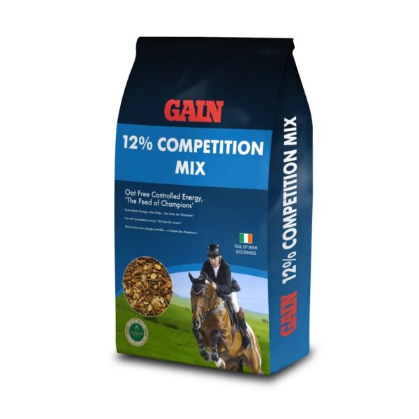 Gain 12% Competition Mix 20kg Click & Collect - Manor Equestrian