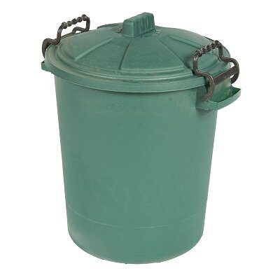 Heavy Duty Dustbin & Lid with Clip 50 litre Click & Collect - Manor ...