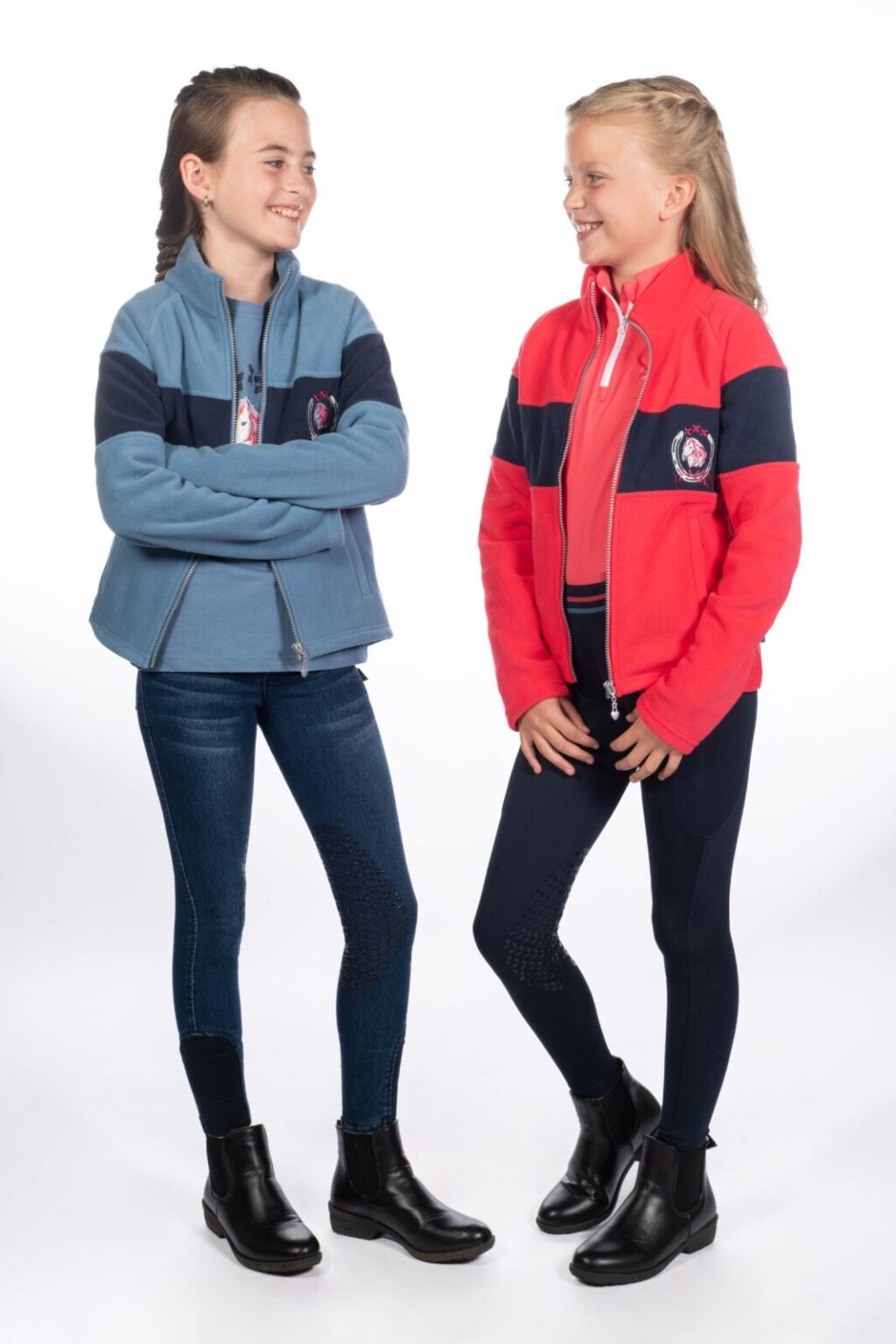 HKM Fleece Jacket -Aymee - Manor Equestrian