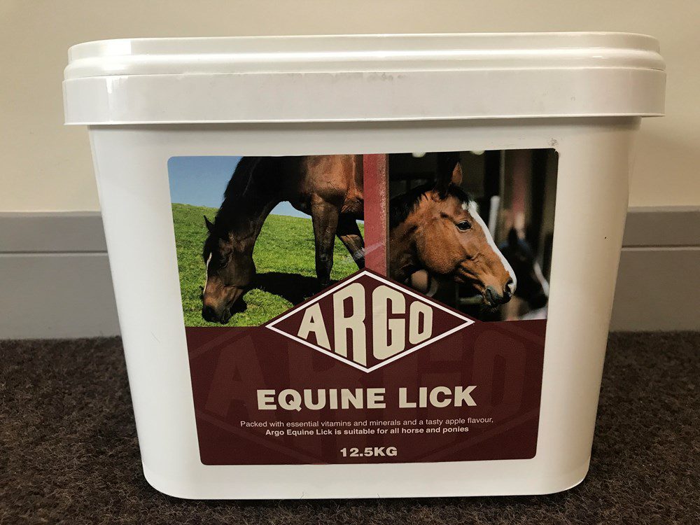 Argo Equine Lick 12.5kg Click & Collect - Manor Equestrian